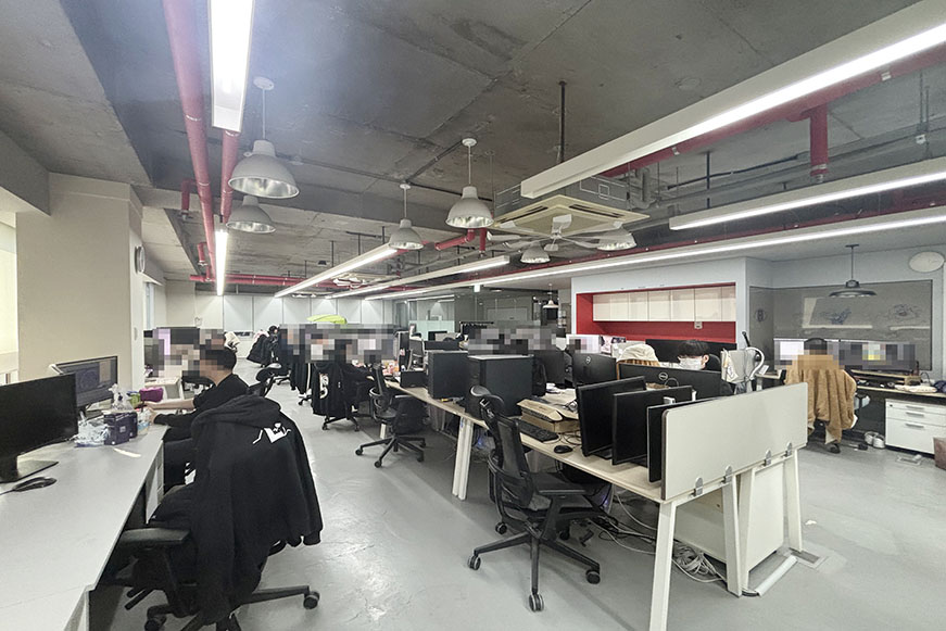 역삼동사무실임대, 역삼역 역세권 합리적 임대료 룸6인테리어 중대형사무실